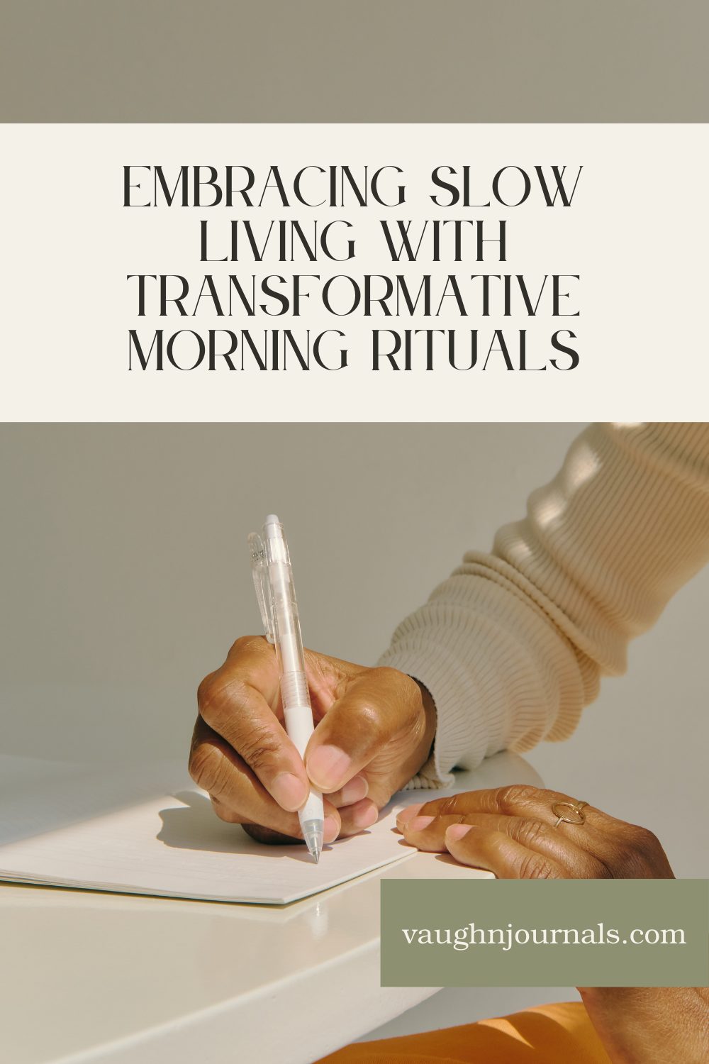 Magic Slow Morning Rituals That Seize A Sense of Calm